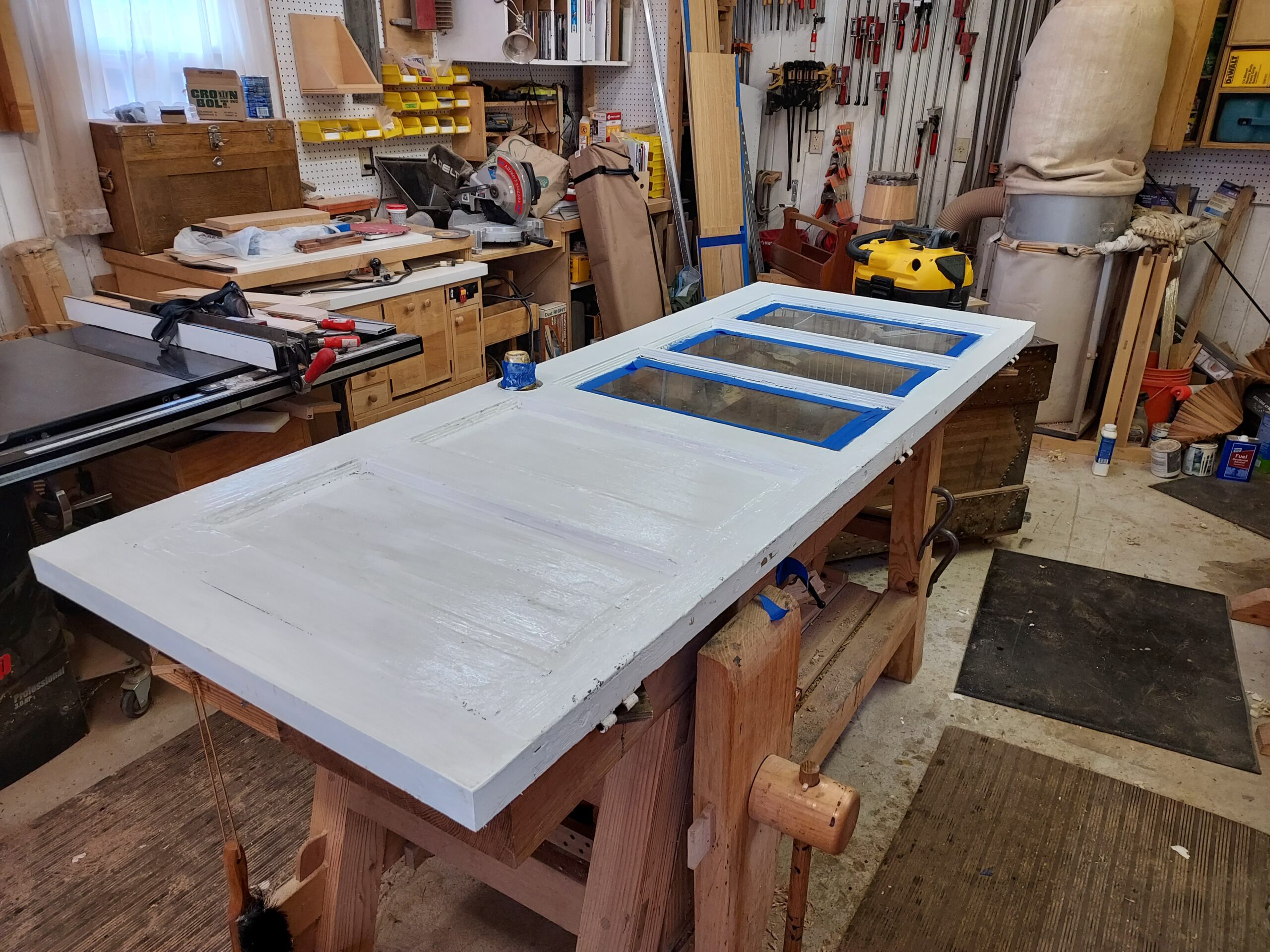 Shop door Repair - T.K.D. Woodworking